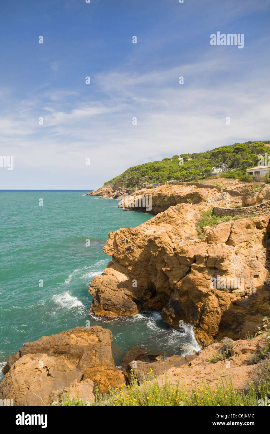 Sa Riera, Costa Brava, Catalonia, Spain Stock Photo - Alamy