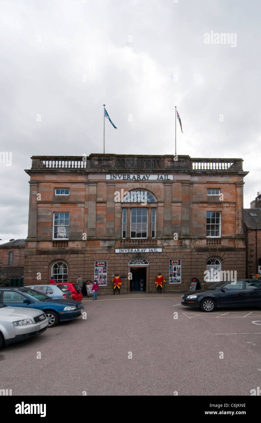 The jail at Inverary in Scotland Stock Photo - Alamy
