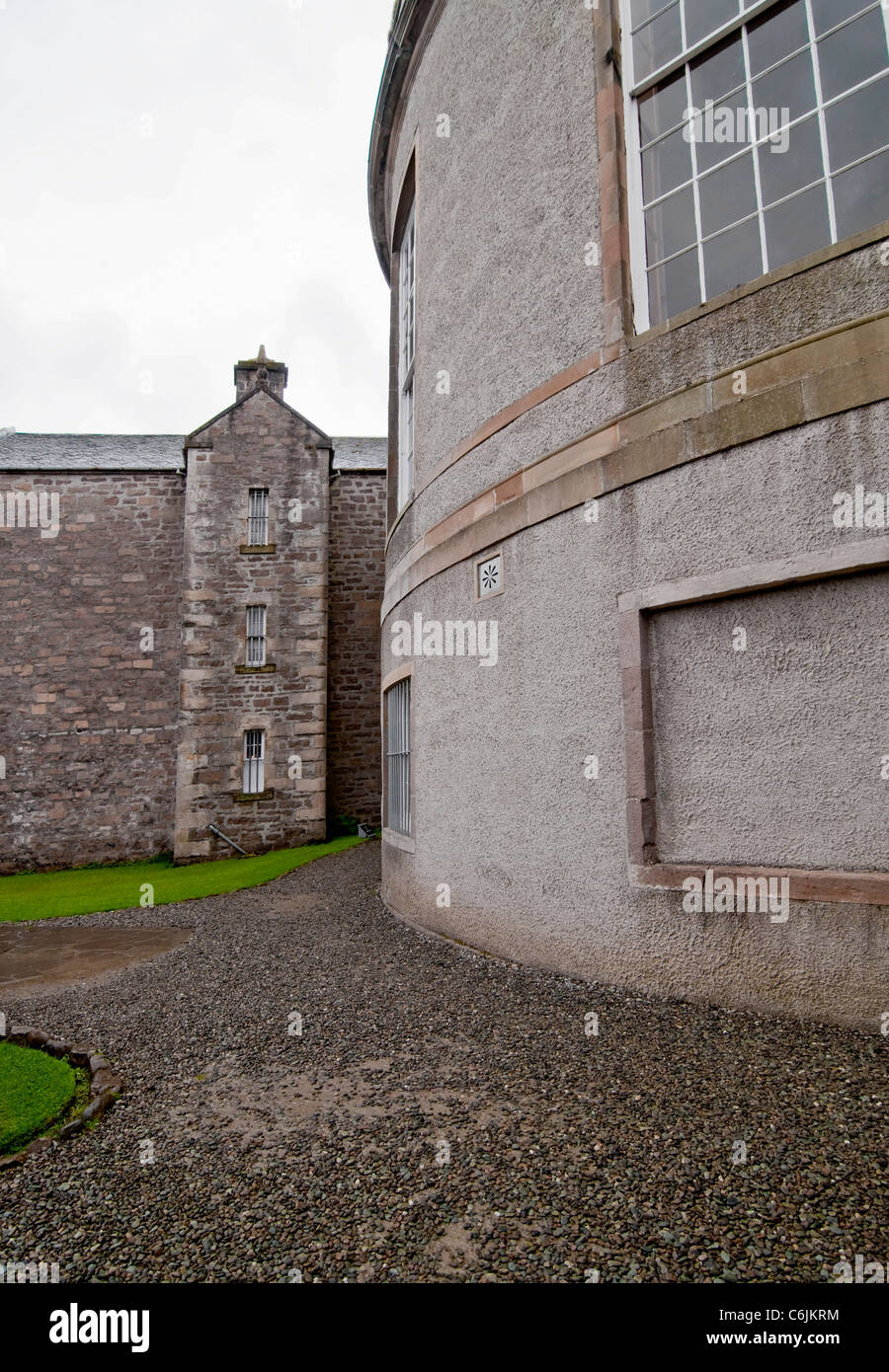 The jail at Inverary in Scotland Stock Photo - Alamy