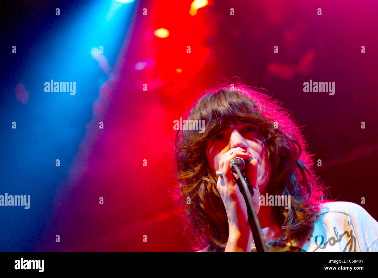 Eleanor Friedberger The Fiery Furnaces performing live in concert at ...
