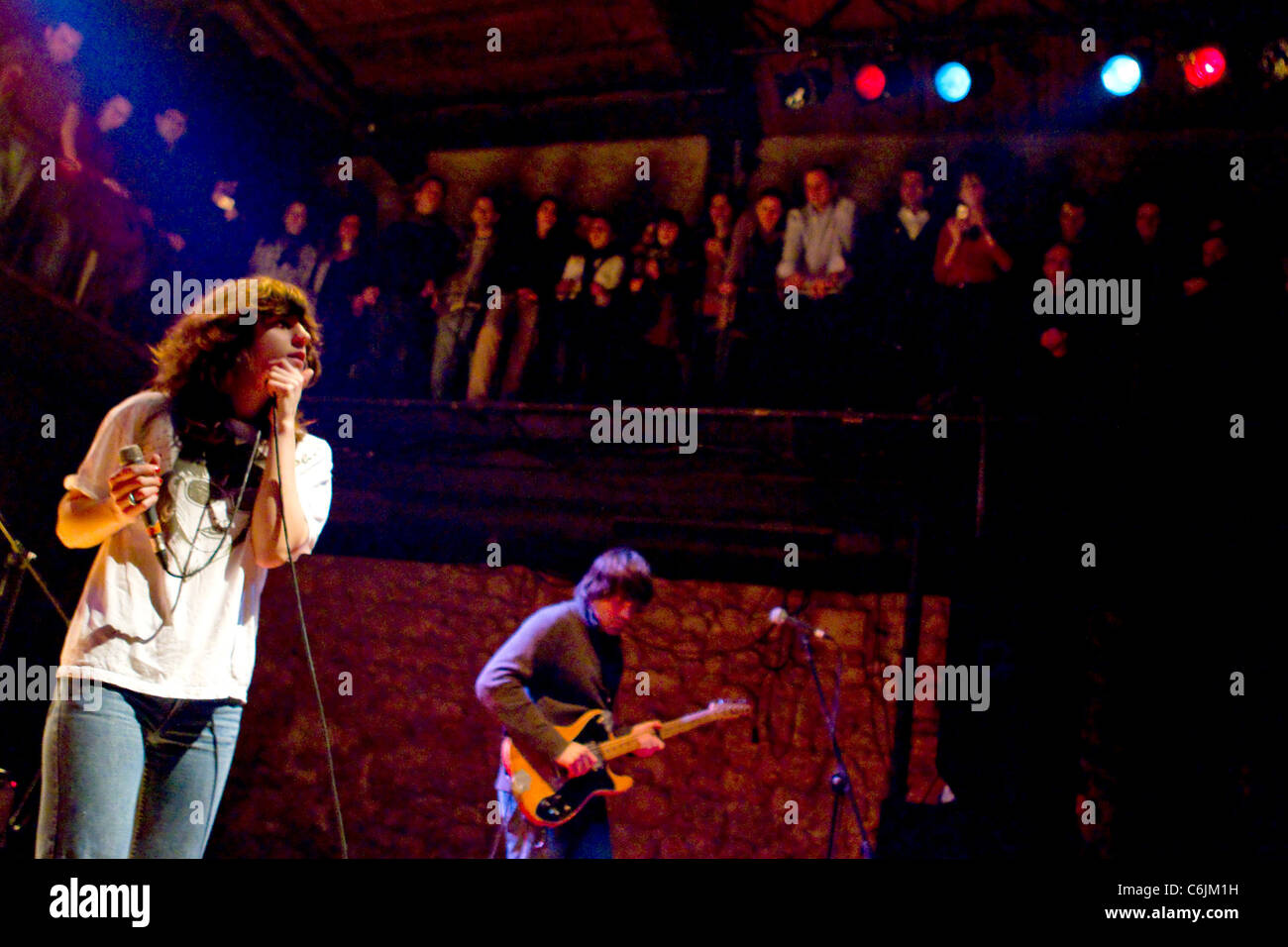 Eleanor Friedberger The Fiery Furnaces performing live in concert at ...