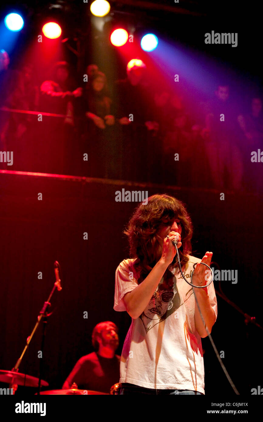 Eleanor Friedberger The Fiery Furnaces performing live in concert at ...