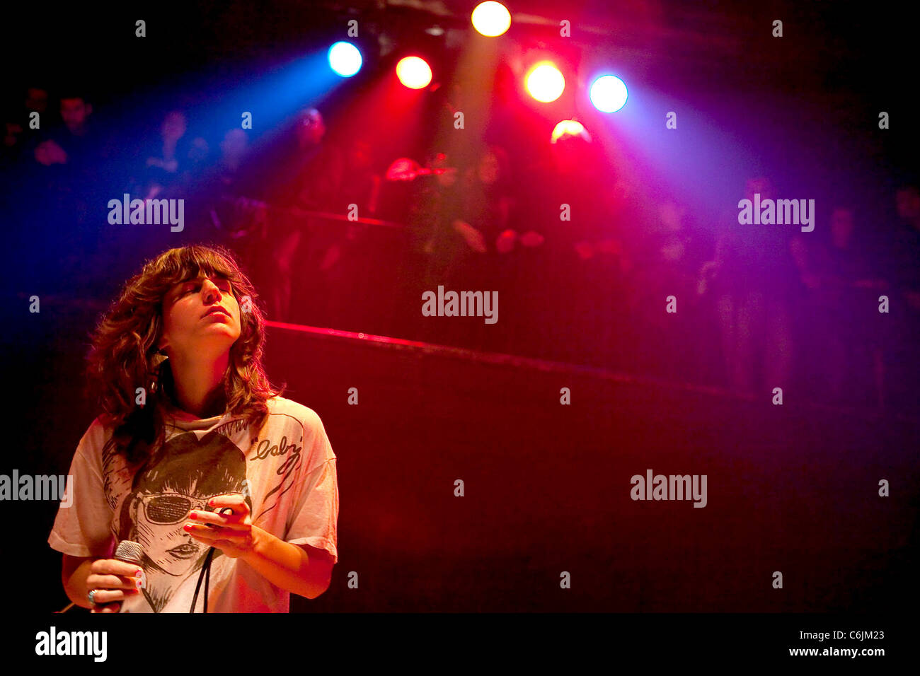 Eleanor Friedberger The Fiery Furnaces performing live in concert at ...