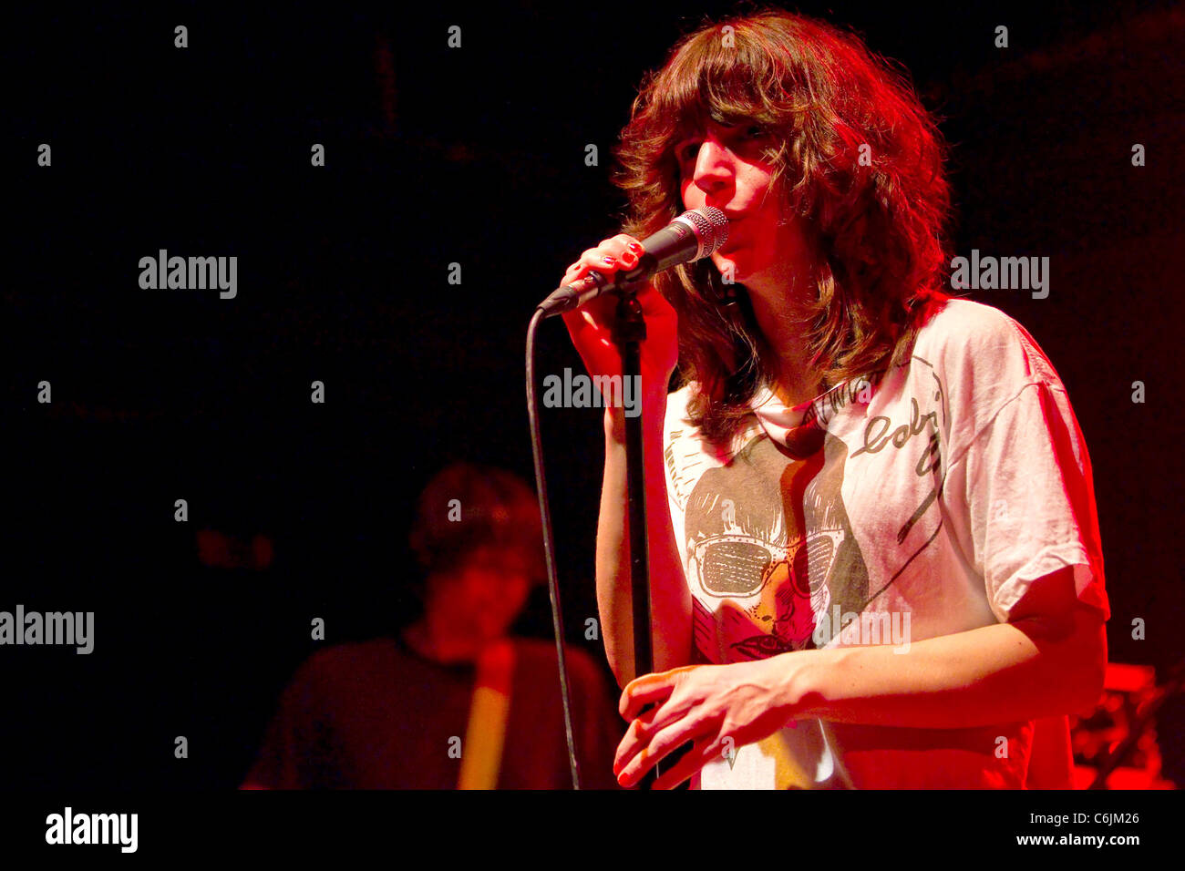 Eleanor Friedberger The Fiery Furnaces performing live in concert at ...