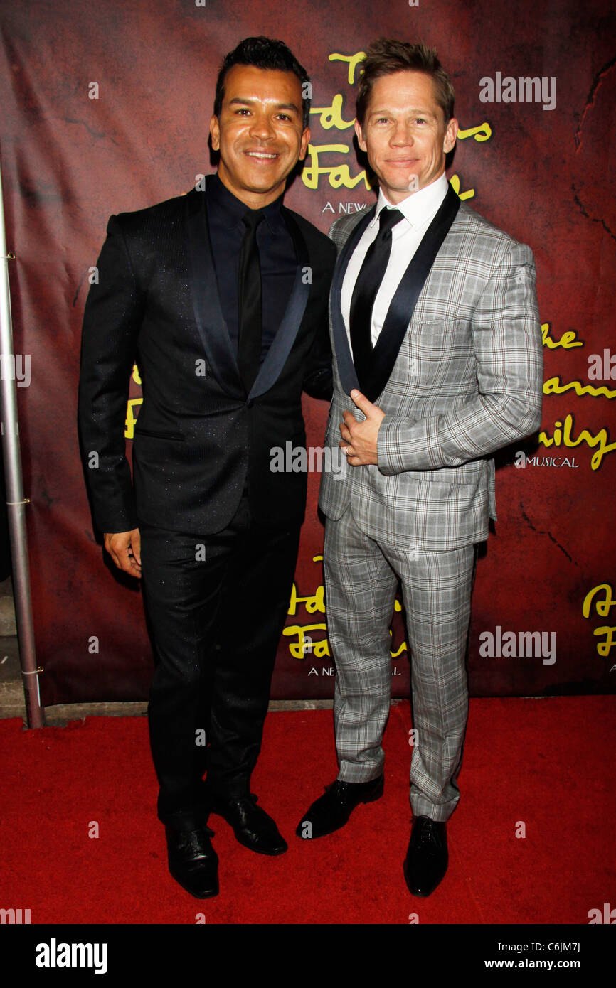 Sergio Trujillo and Jack Noseworthy The opening night of the Broadway ...