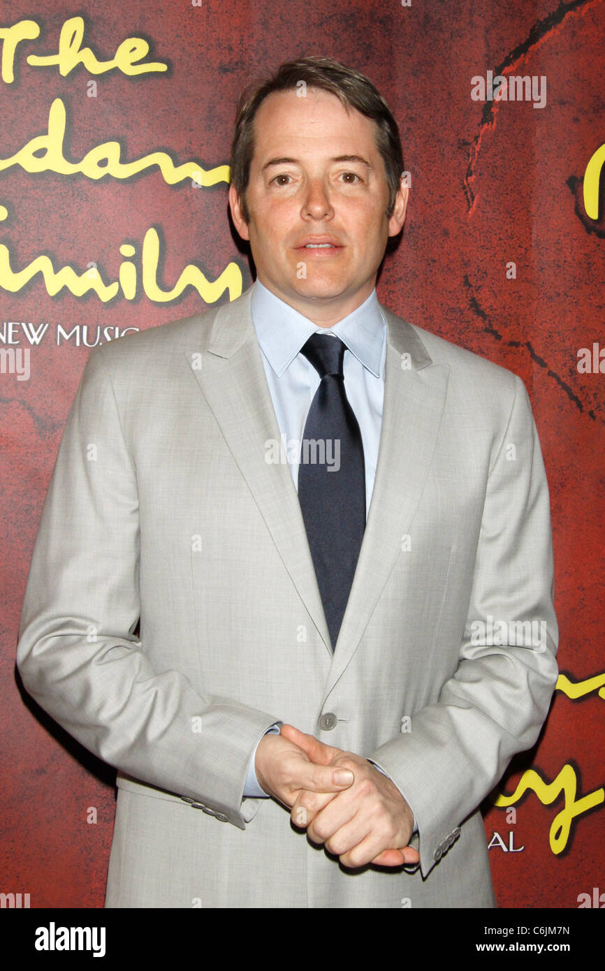 Matthew Broderick The opening night of the Broadway musical 'The Addams ...