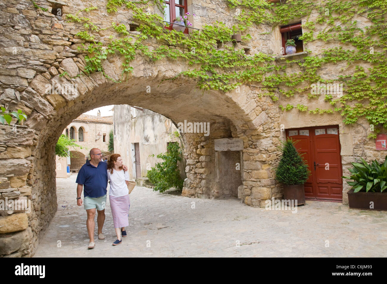Peratallada, Catalonia, Spain Stock Photo - Alamy