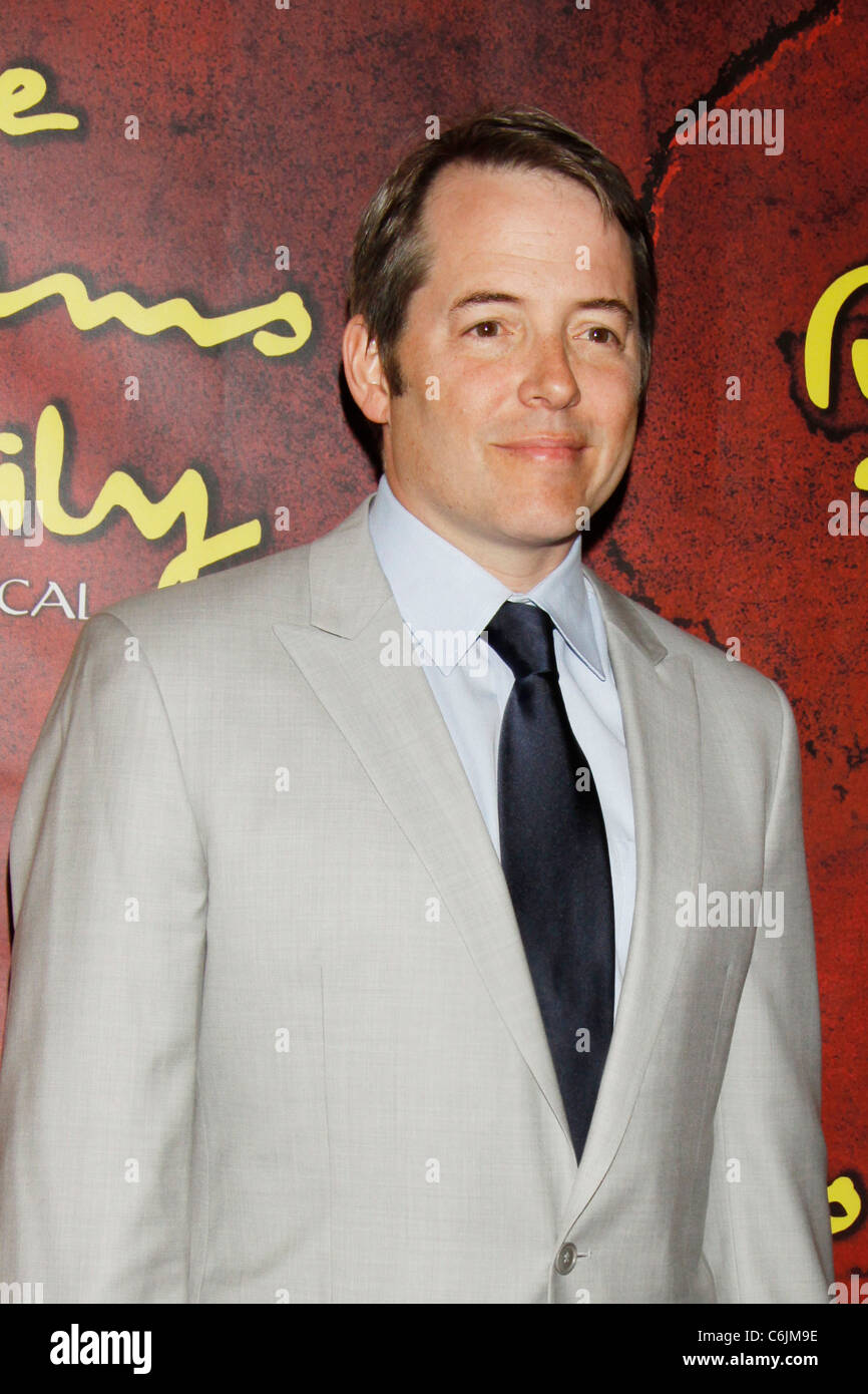 Matthew Broderick The opening night of the Broadway musical 'The Addams ...