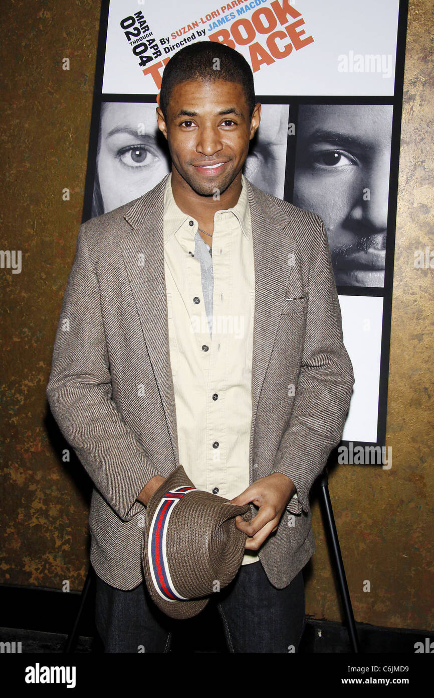 Amari Cheatom Opening night after party for The Public Theater's production of 'The Book Of ...