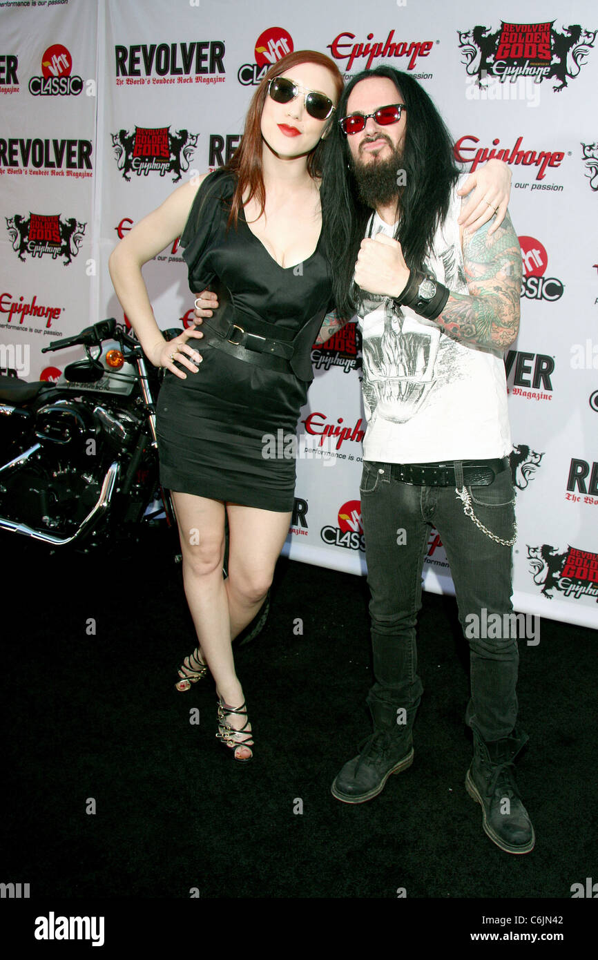 Marta and Blasko Revolver Golden Gods Awards at Club Nokia Los Angeles ...