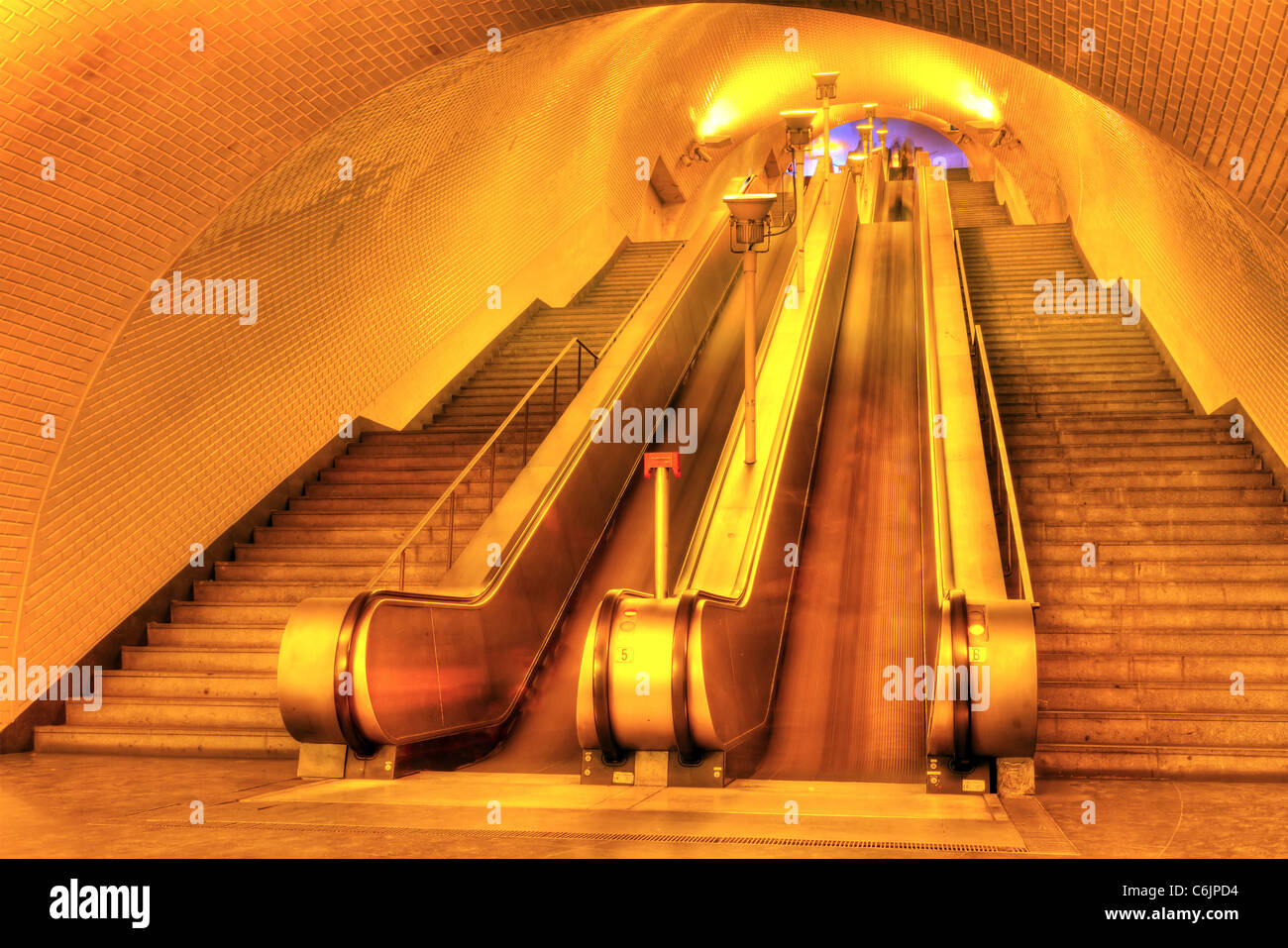 Underground stairways hi-res stock photography and images - Alamy