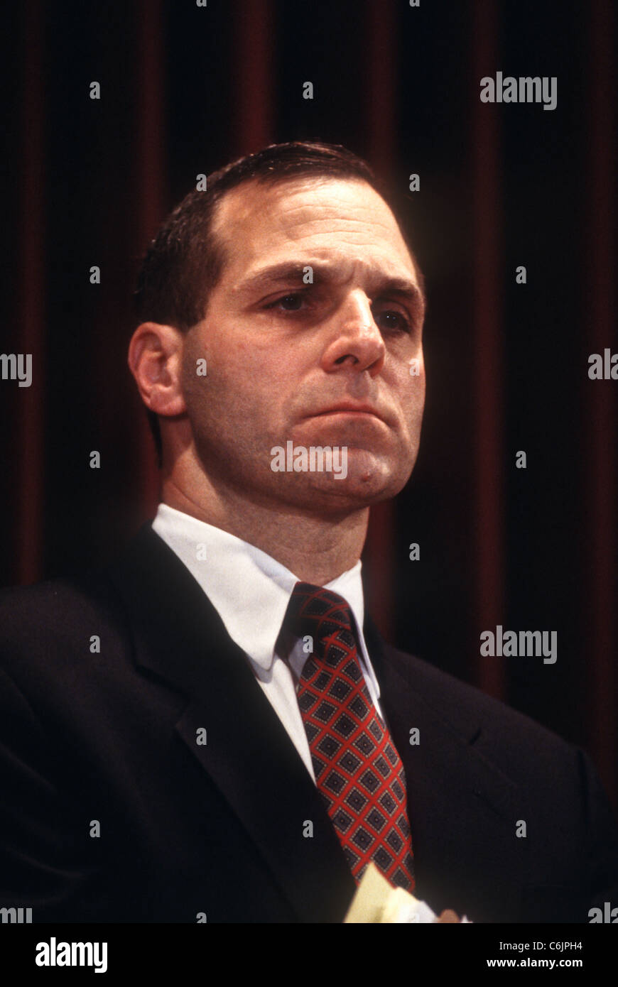 FBI Director Louis Freeh, at FBI headquarters December 18, 1996 in ...