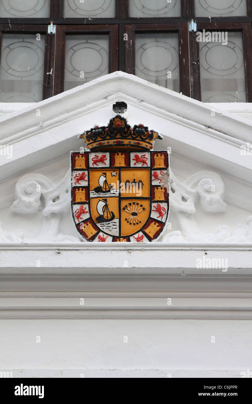 Coat of Arms of the City of Panama Stock Photo - Alamy