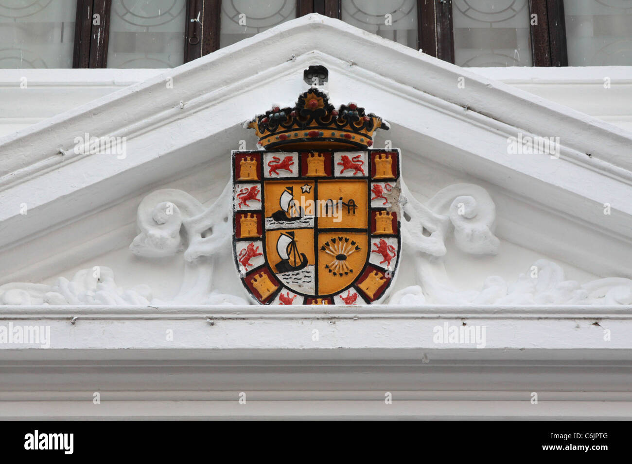 Coat of Arms of the City of Panama Stock Photo - Alamy