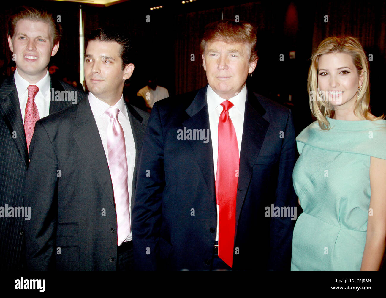 Eric Trump, Donald Trump, Jr., Donald Trump and Ivanka Trump Ribbon ...
