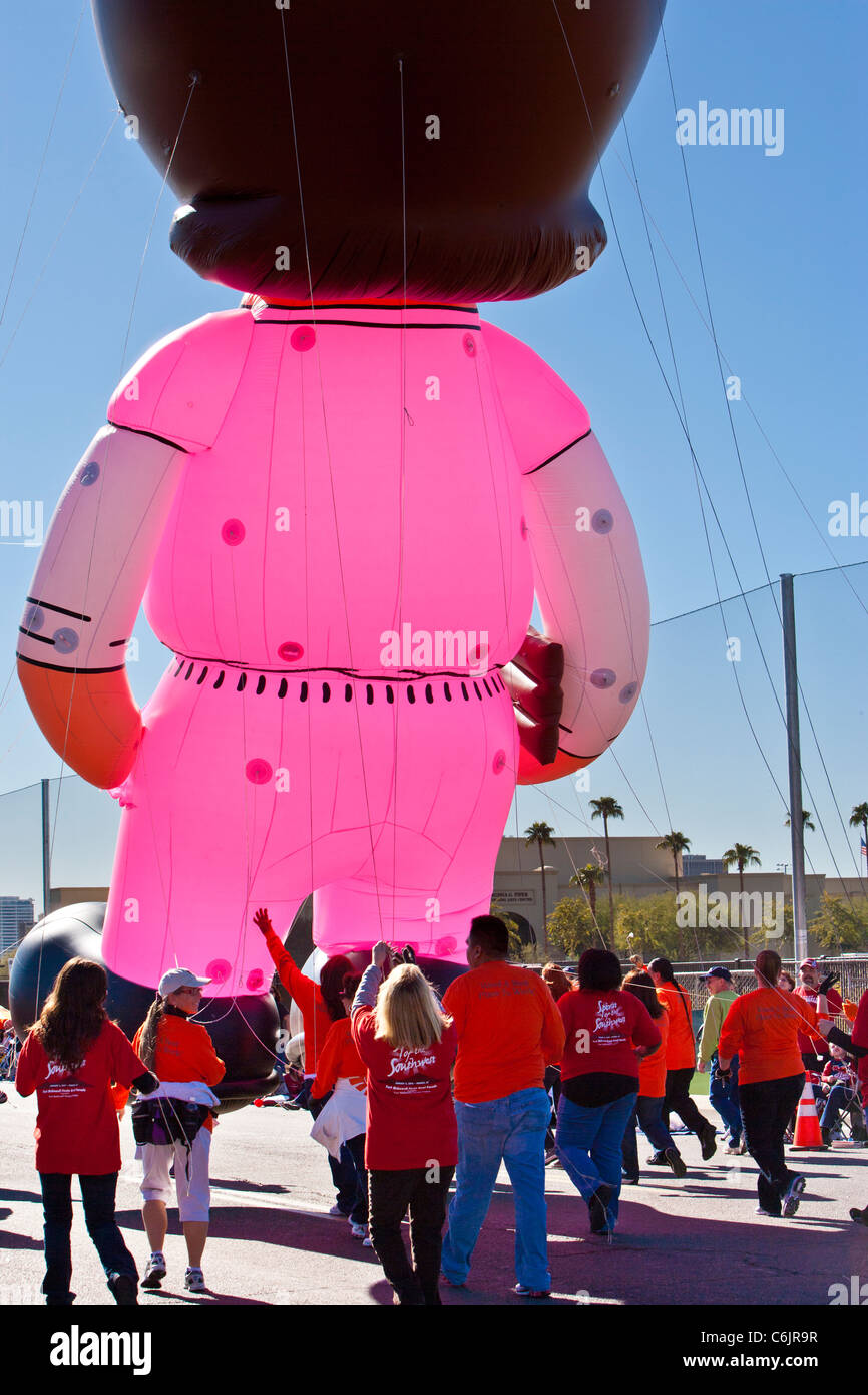 Giant inflatable fiesta bowl parade hi-res stock photography and images ...