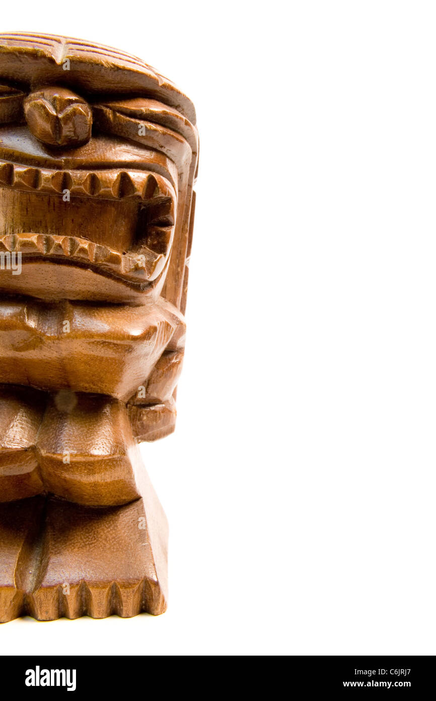 Hawaii tiki wood carving hi-res stock photography and images - Alamy