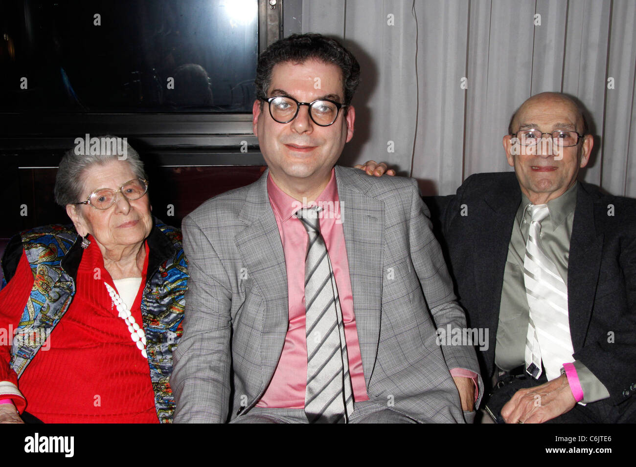 Michael Musto and his parents Michael Musto's 25th Anniversary At 'The ...