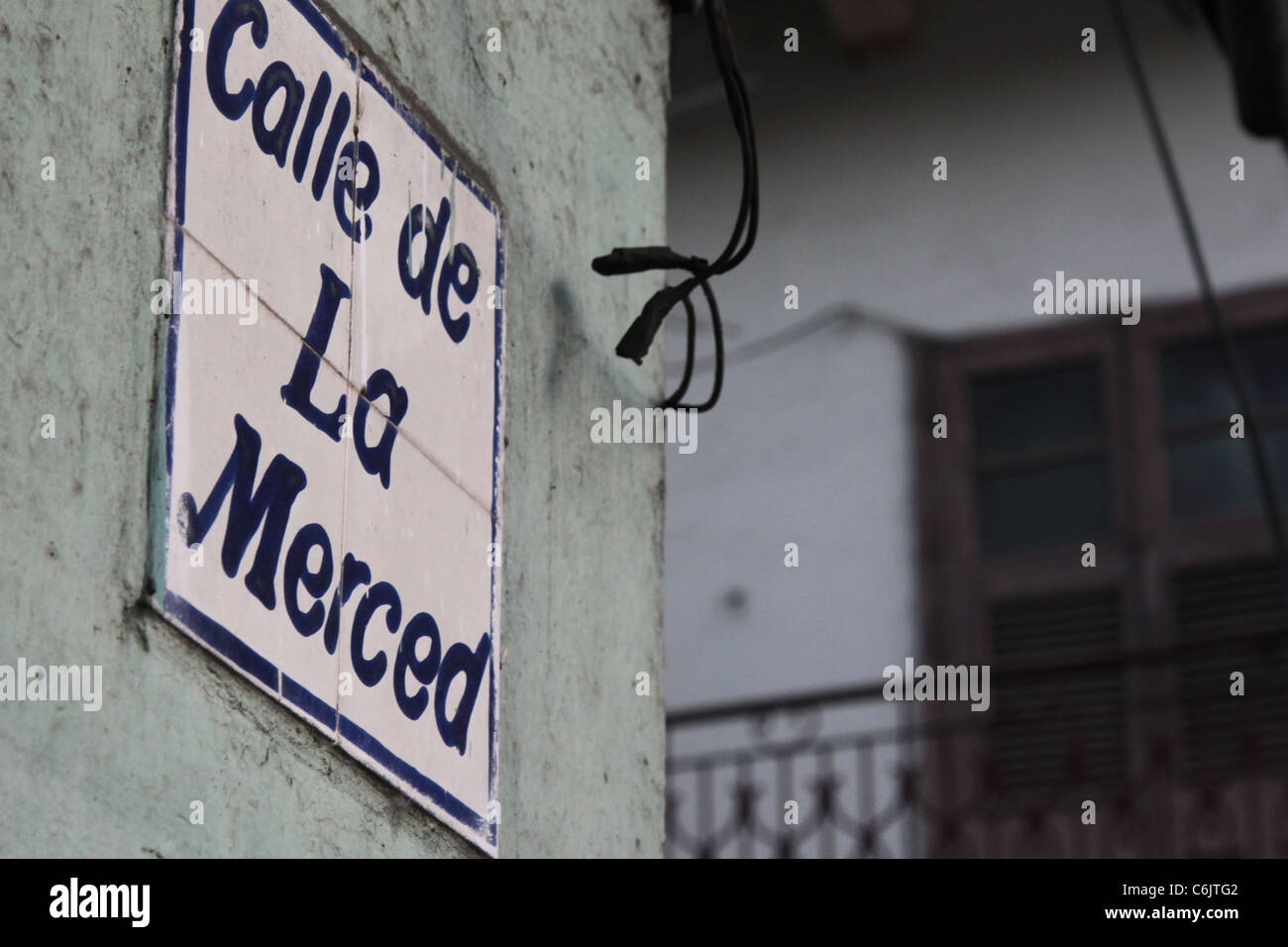 La Merced Street, Casco Antiguo, Panama City Stock Photo - Alamy