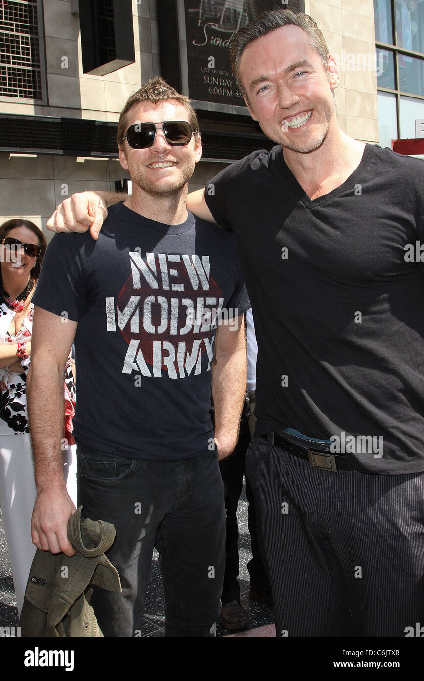 Sam Worthington and Kevin Durand Russell Crowe is honoured with the ...