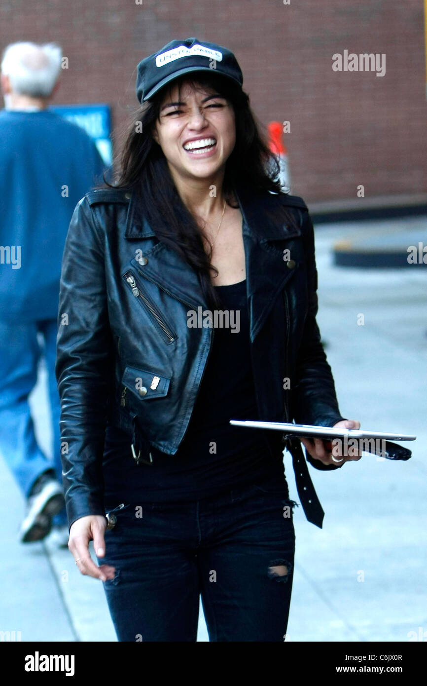 Michelle Rodriguez running errands in Beverly Hills Los Angeles ...