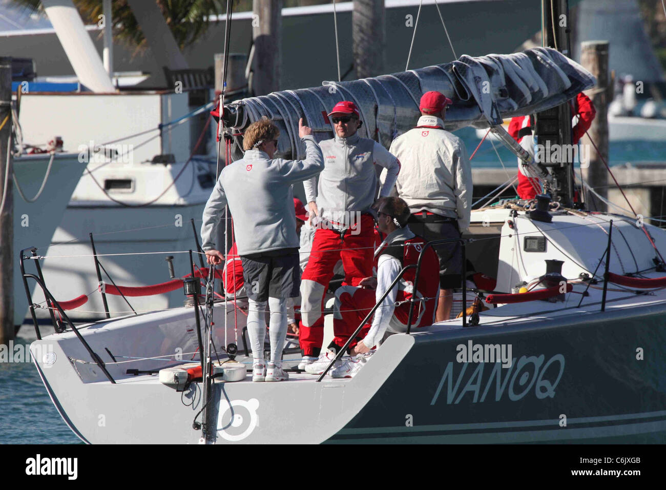 Crown Prince Frederick of Denmark participates in the sail races of ...
