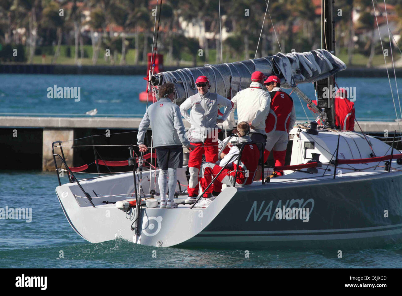 Crown Prince Frederick of Denmark participates in the sail races of ...