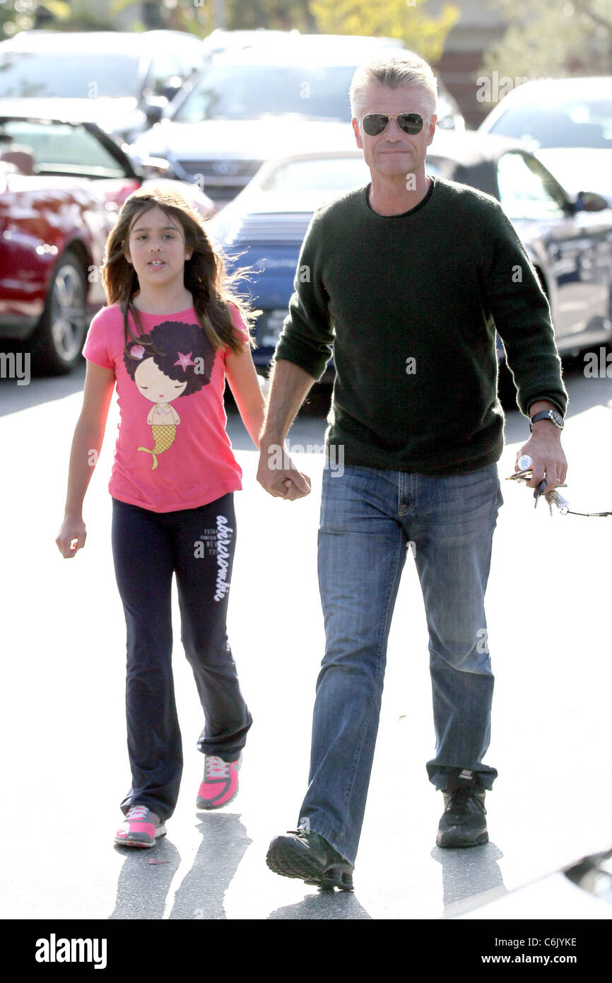 Delilah Belle Hamlin and Harry Hamlin Harry Hamlin shopping with his ...