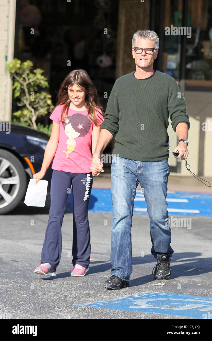 Delilah Belle Hamlin and Harry Hamlin Harry Hamlin shopping with his ...