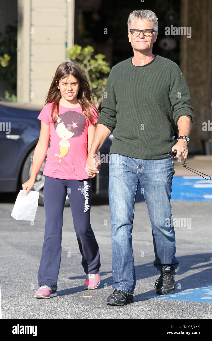 Delilah Belle Hamlin and Harry Hamlin Harry Hamlin shopping with his ...