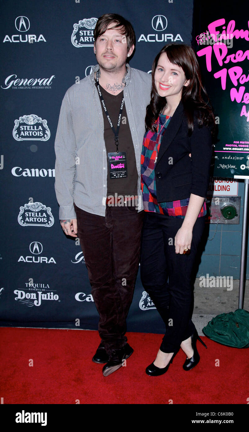 Kyle Griffiths and Angela Kohler Gen Art Film Festival screening of ...