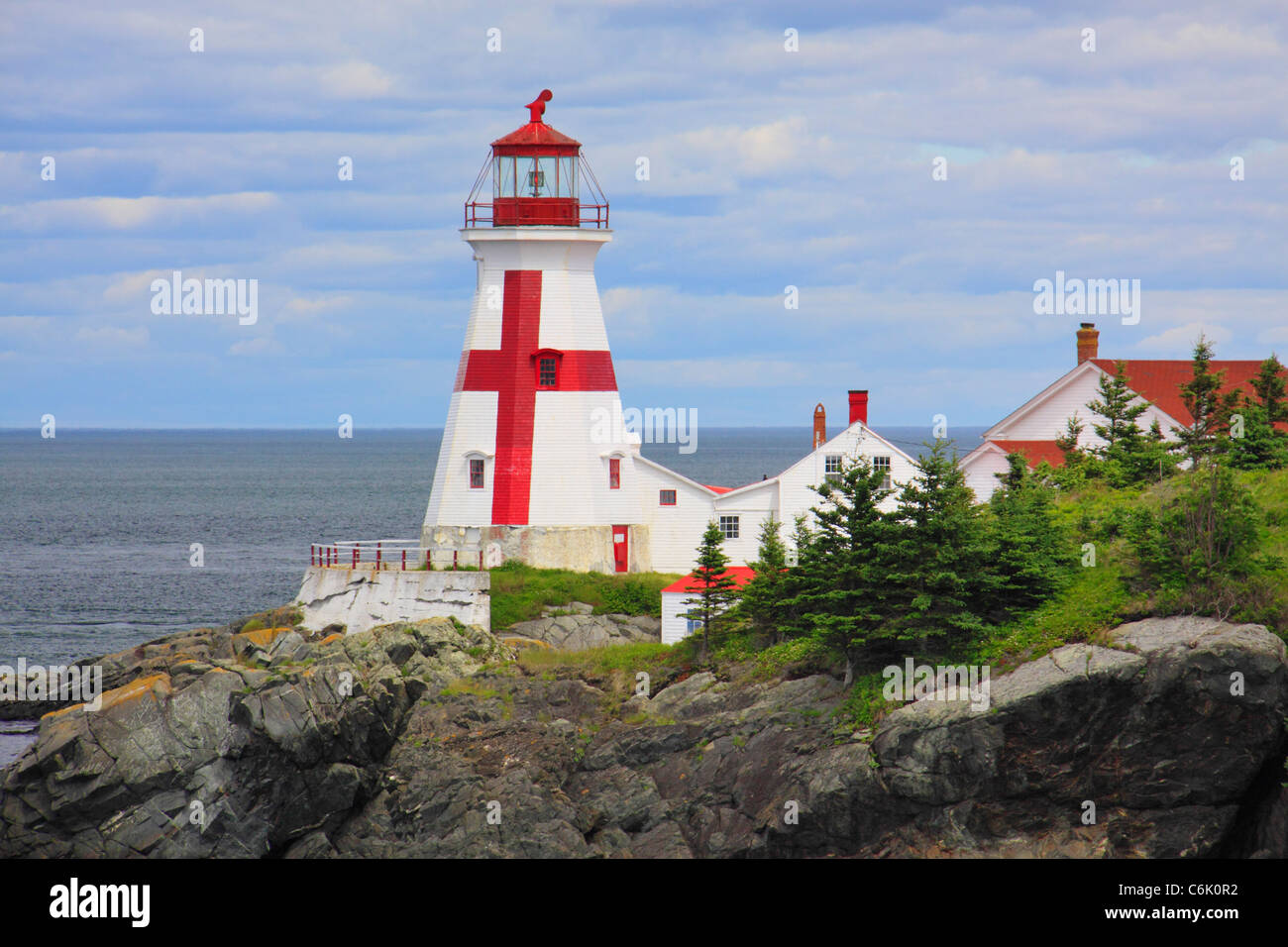 East Quaddy Head Lighthouse, Welshpool, Campobello Island, New ...