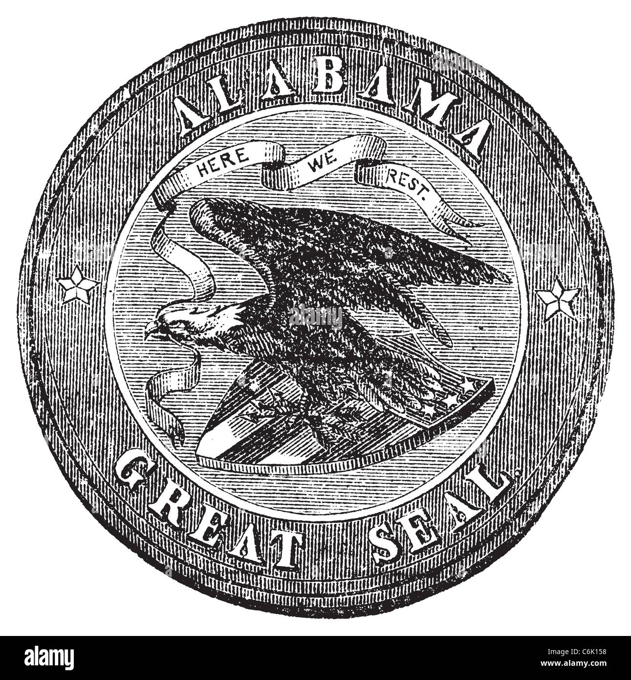 State Seal Alabama Stock Photos & State Seal Alabama Stock Images - Alamy