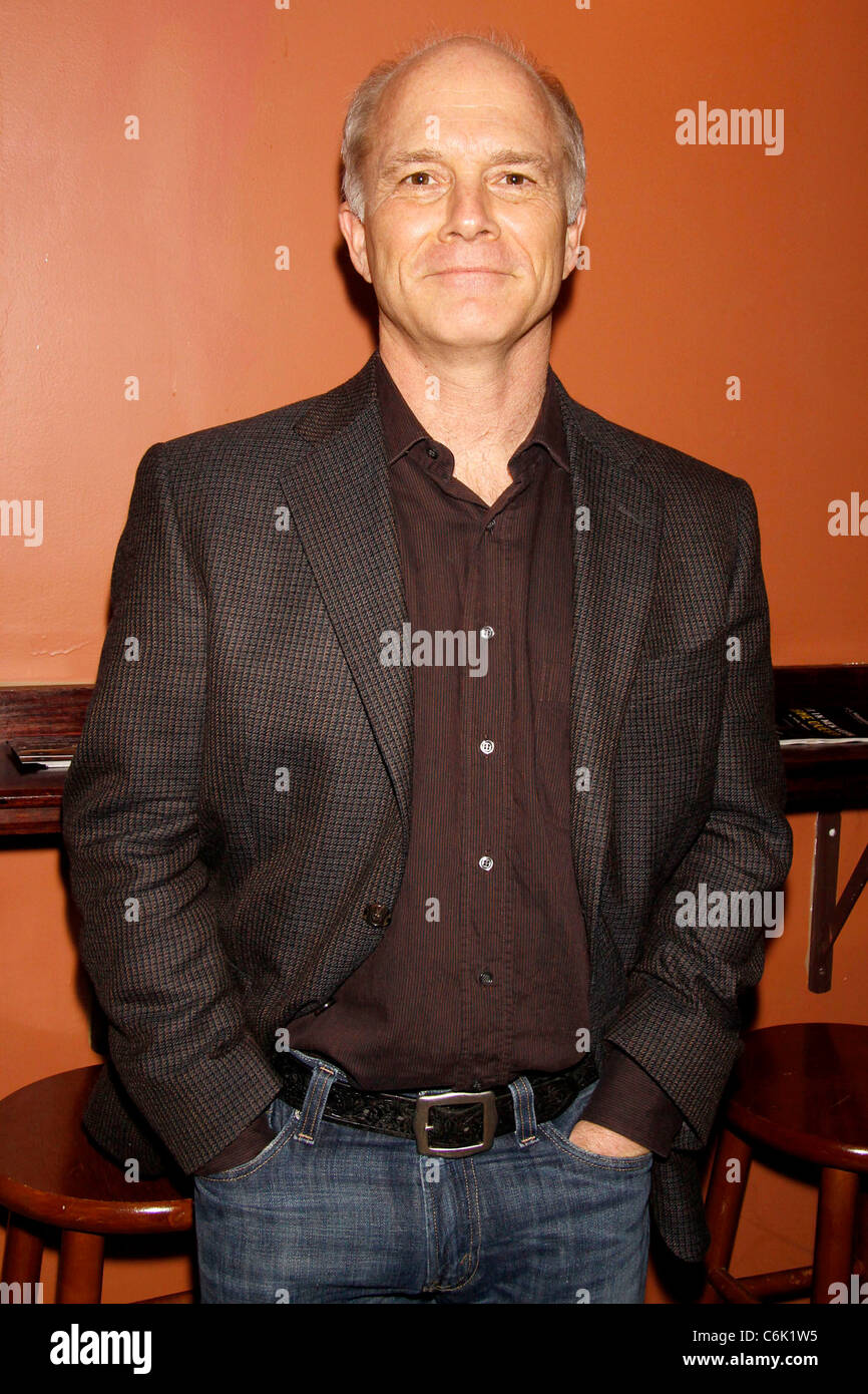 Dan Butler backstage with the cast of the new play 'The Irish Curse' at ...