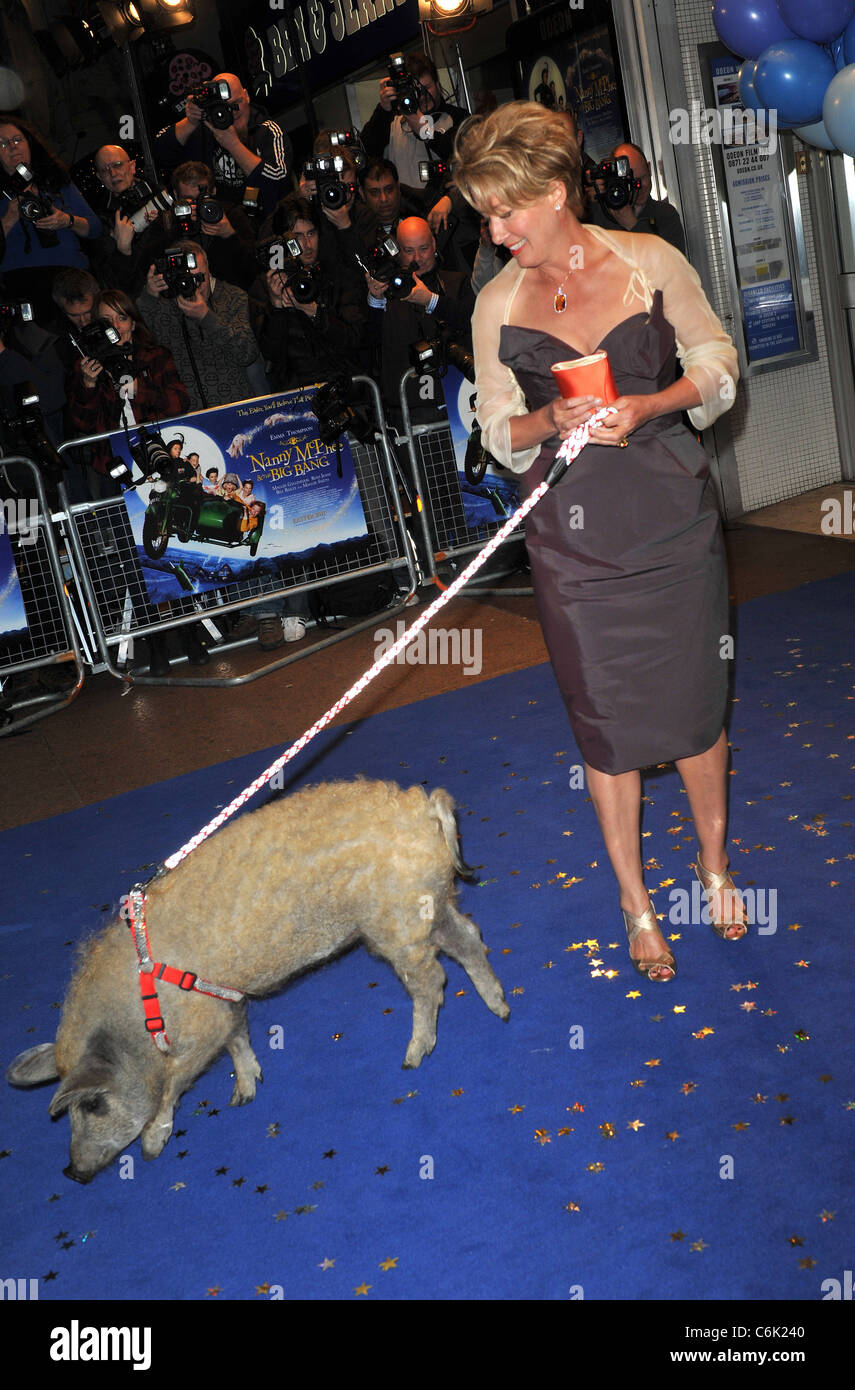 Emma Thompson 'Nanny McPhee And The Big Bang' UK film premiere held at ...