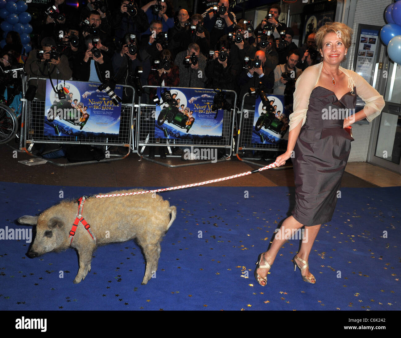 Emma Thompson 'Nanny McPhee And The Big Bang' UK film premiere held at ...