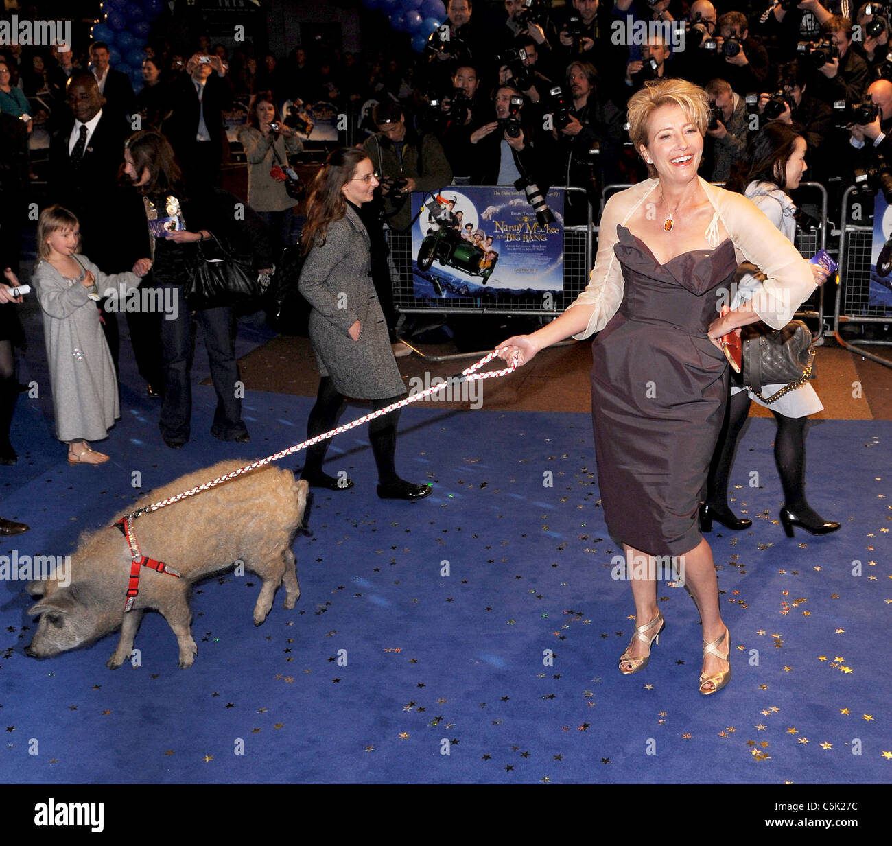 Emma Thompson 'Nanny McPhee And The Big Bang' UK film premiere held at ...
