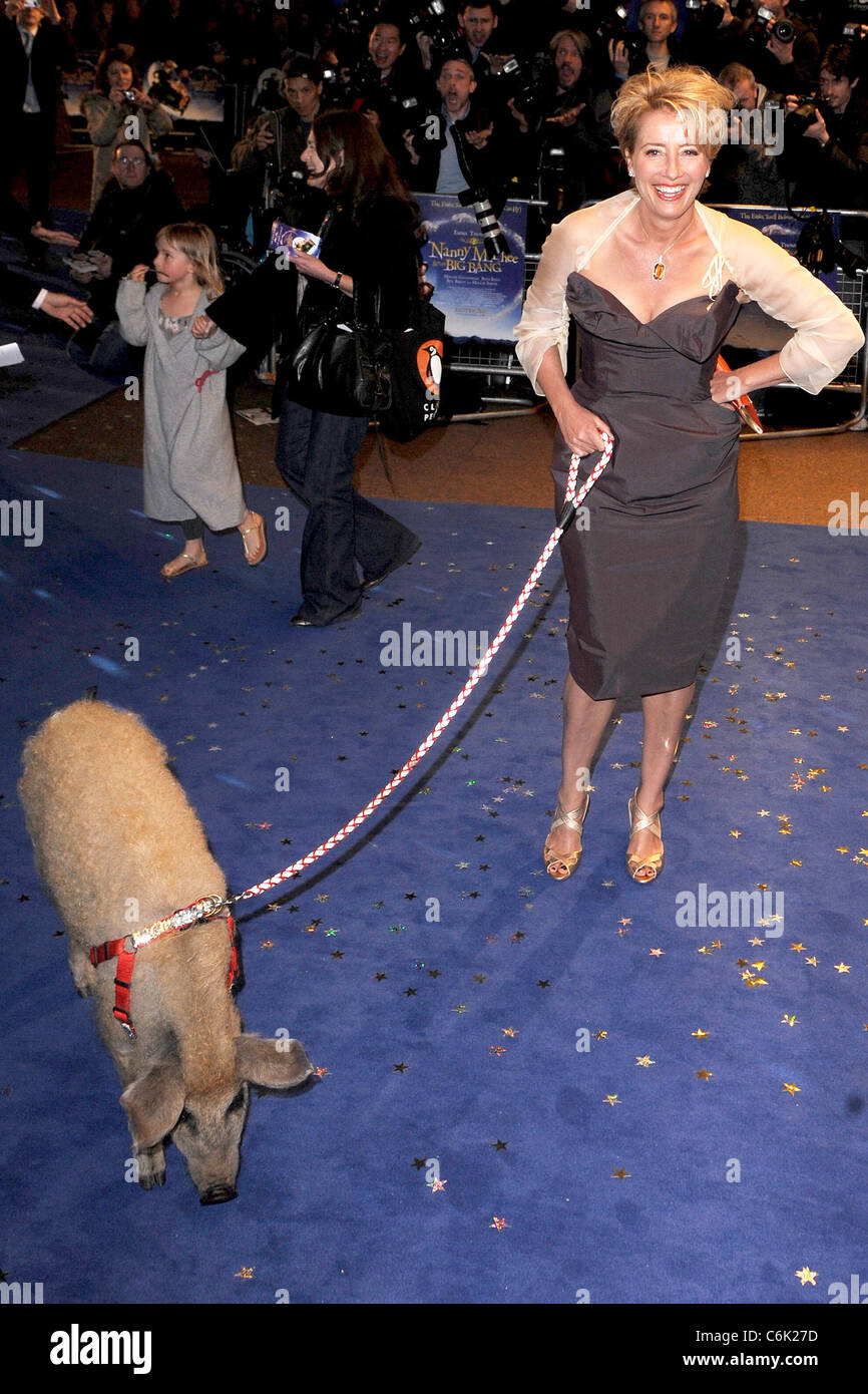 Emma Thompson 'Nanny McPhee And The Big Bang' UK film premiere held at ...