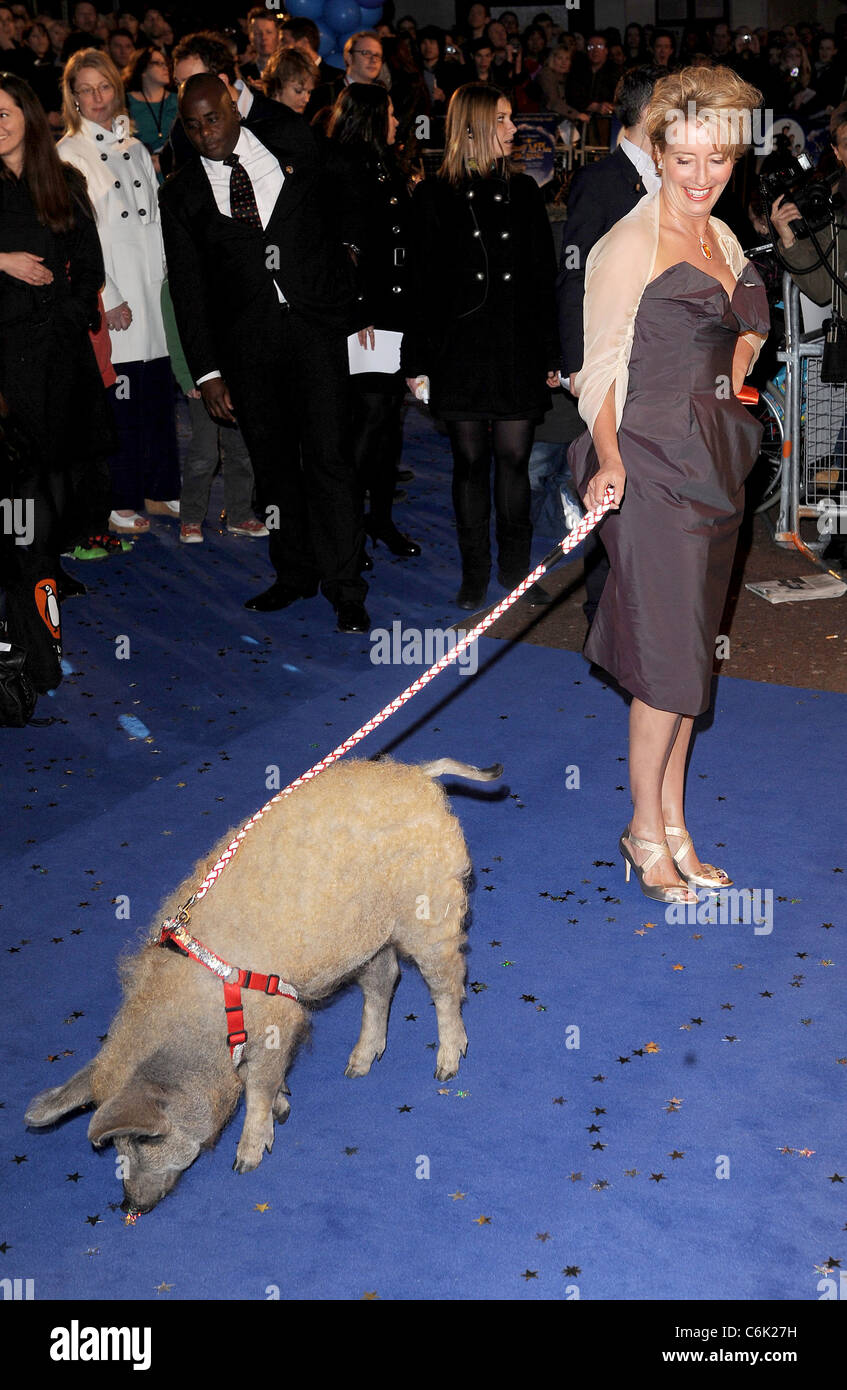 Emma Thompson 'Nanny McPhee And The Big Bang' UK film premiere held at ...