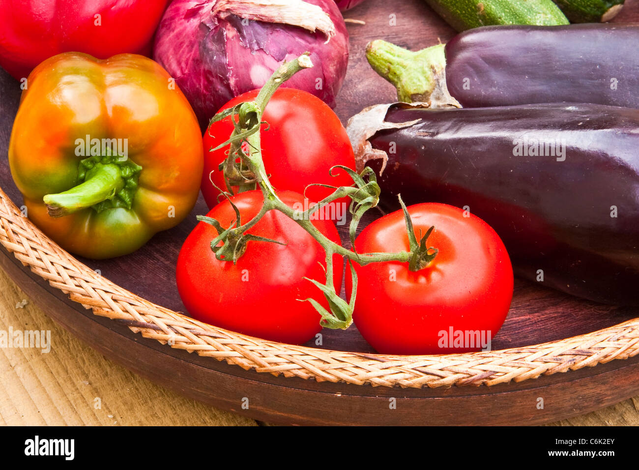 Selection of fresh fuit and vegetables Stock Photo - Alamy