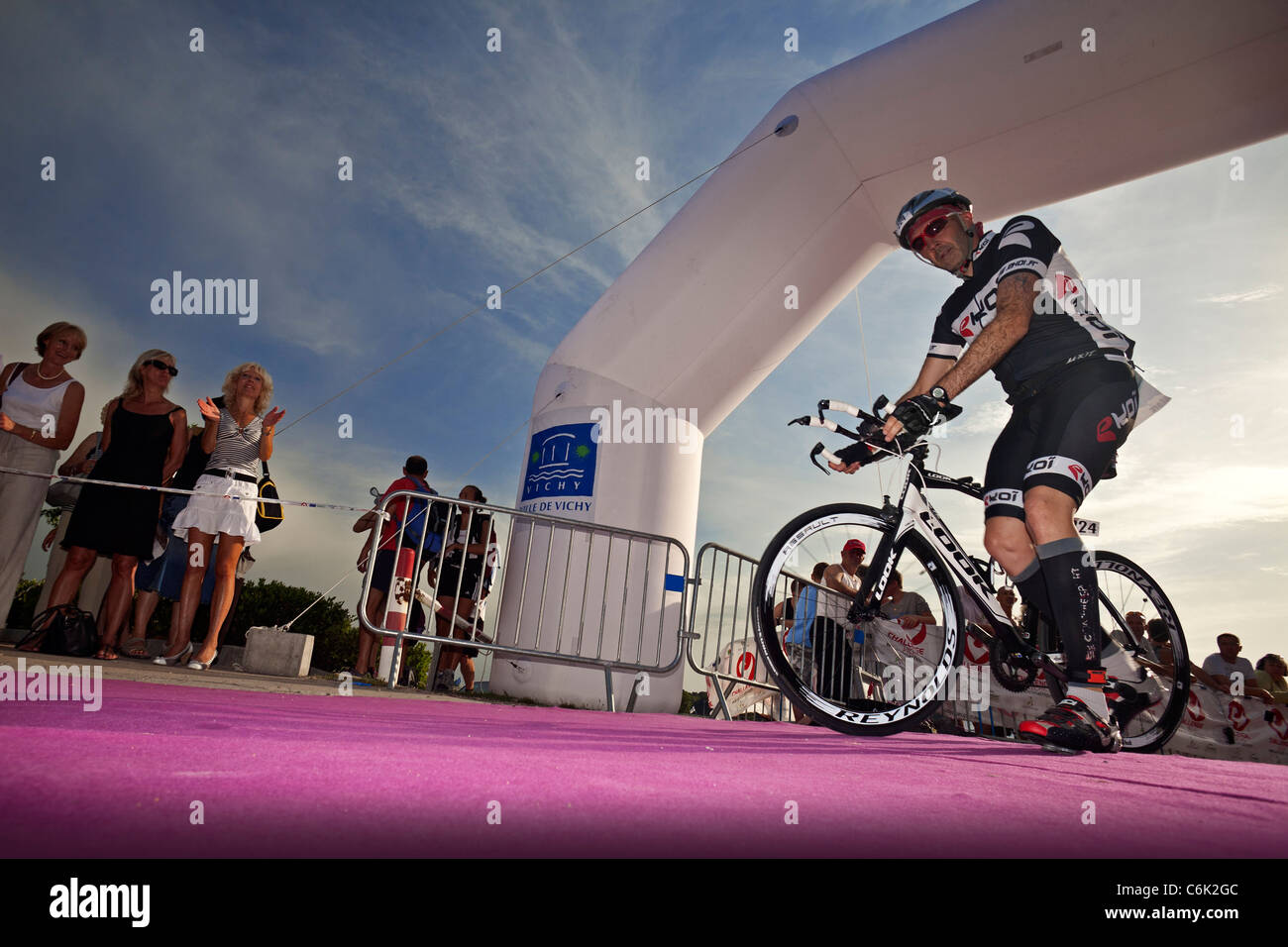 The Vichy long distance Triathlon race (Allier - France). Triathlon ...