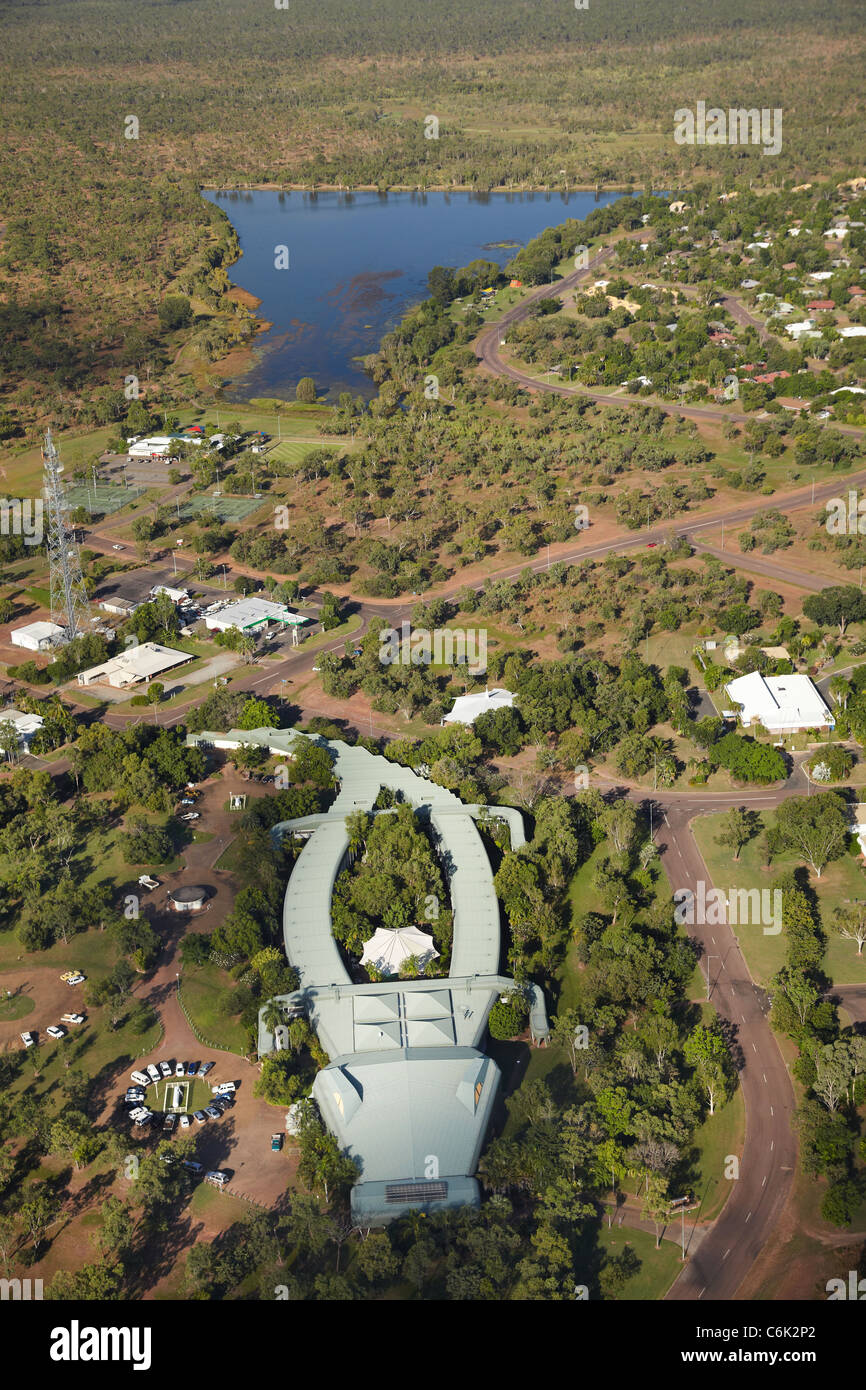 Gagudju Crocodile Holiday Inn, and Jabiru Town Lake, Jabiru, Kakadu ...