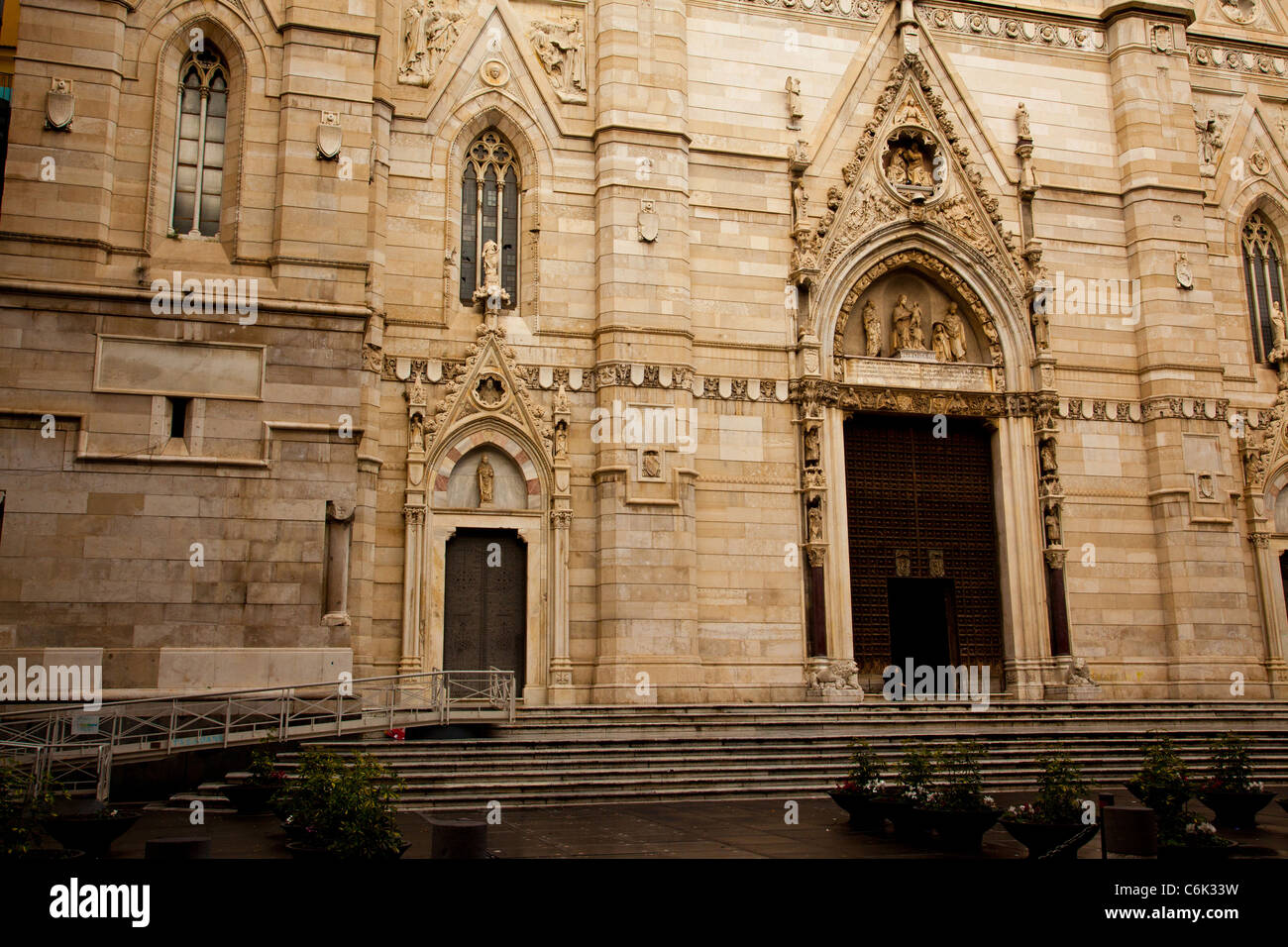 The Duomo in Naples Italy Stock Photo - Alamy