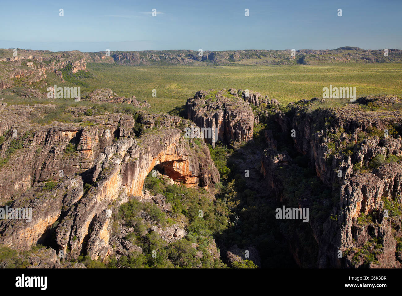 The Archway, Arnhem Land escarpment, at the edge of Kakadu National Park, Arnhem Land, Northern ...