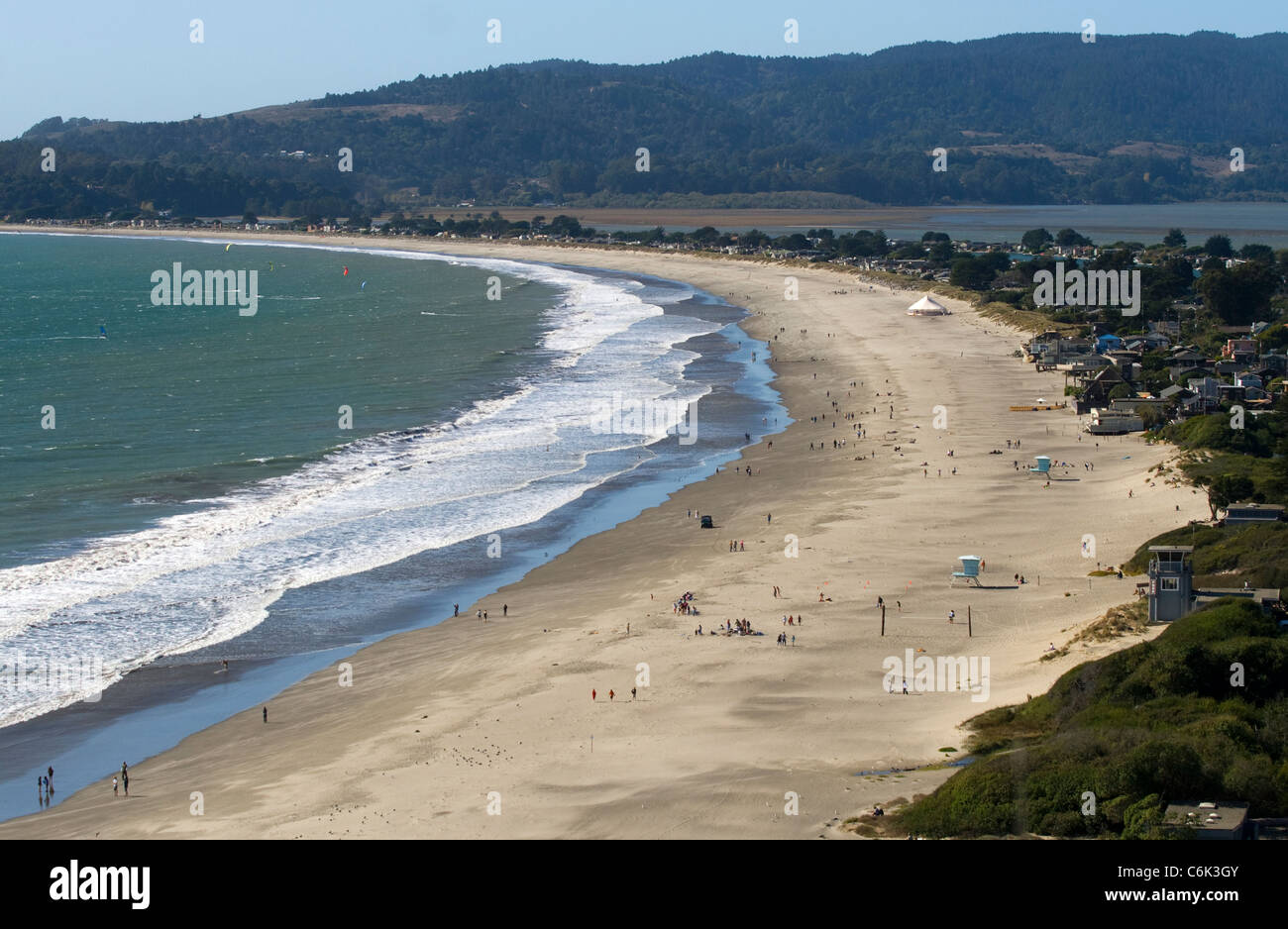 Stinson Beach Vista Stock Photo - Alamy