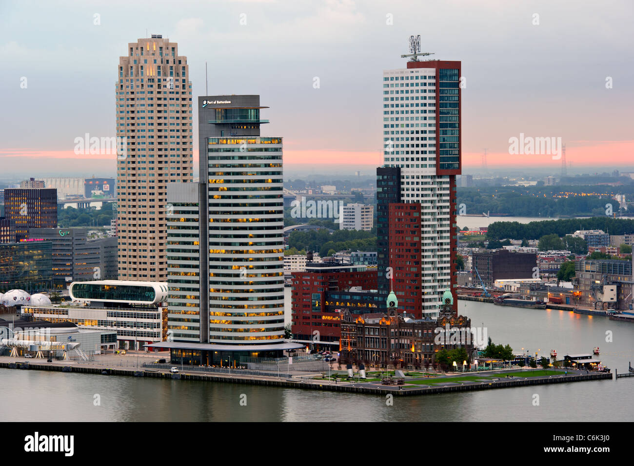 Rotterdam skyline hi-res stock photography and images - Alamy