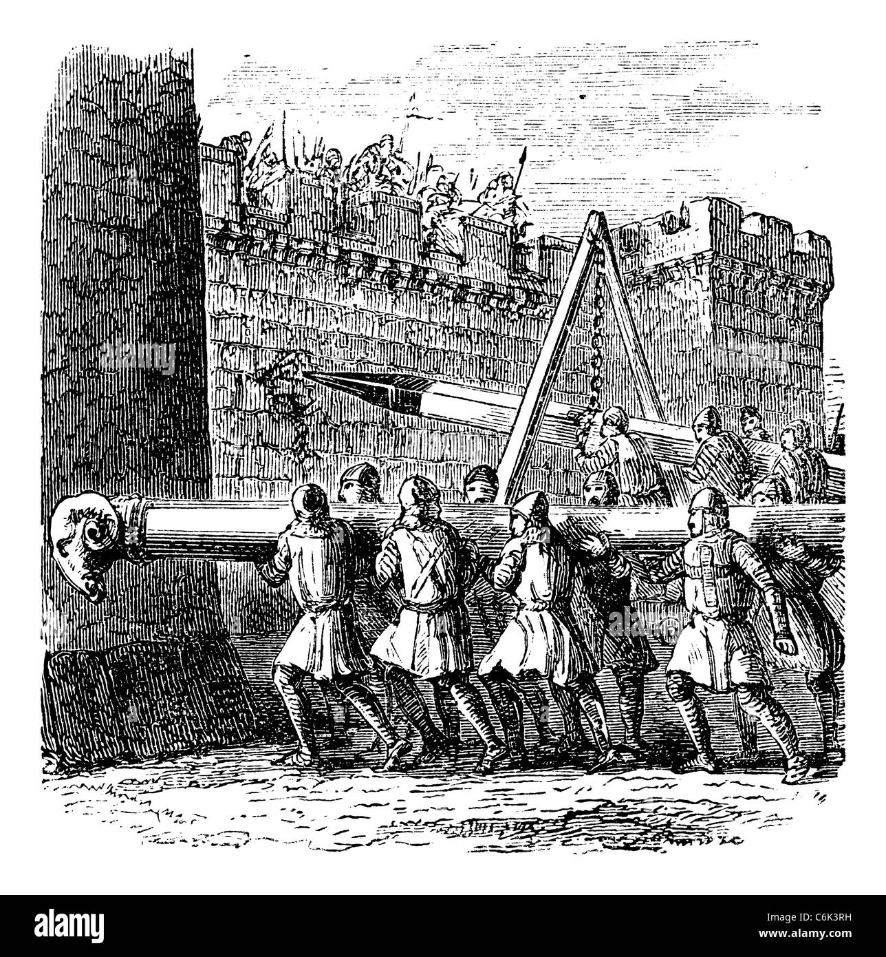 Battering ram hi-res stock photography and images - Alamy