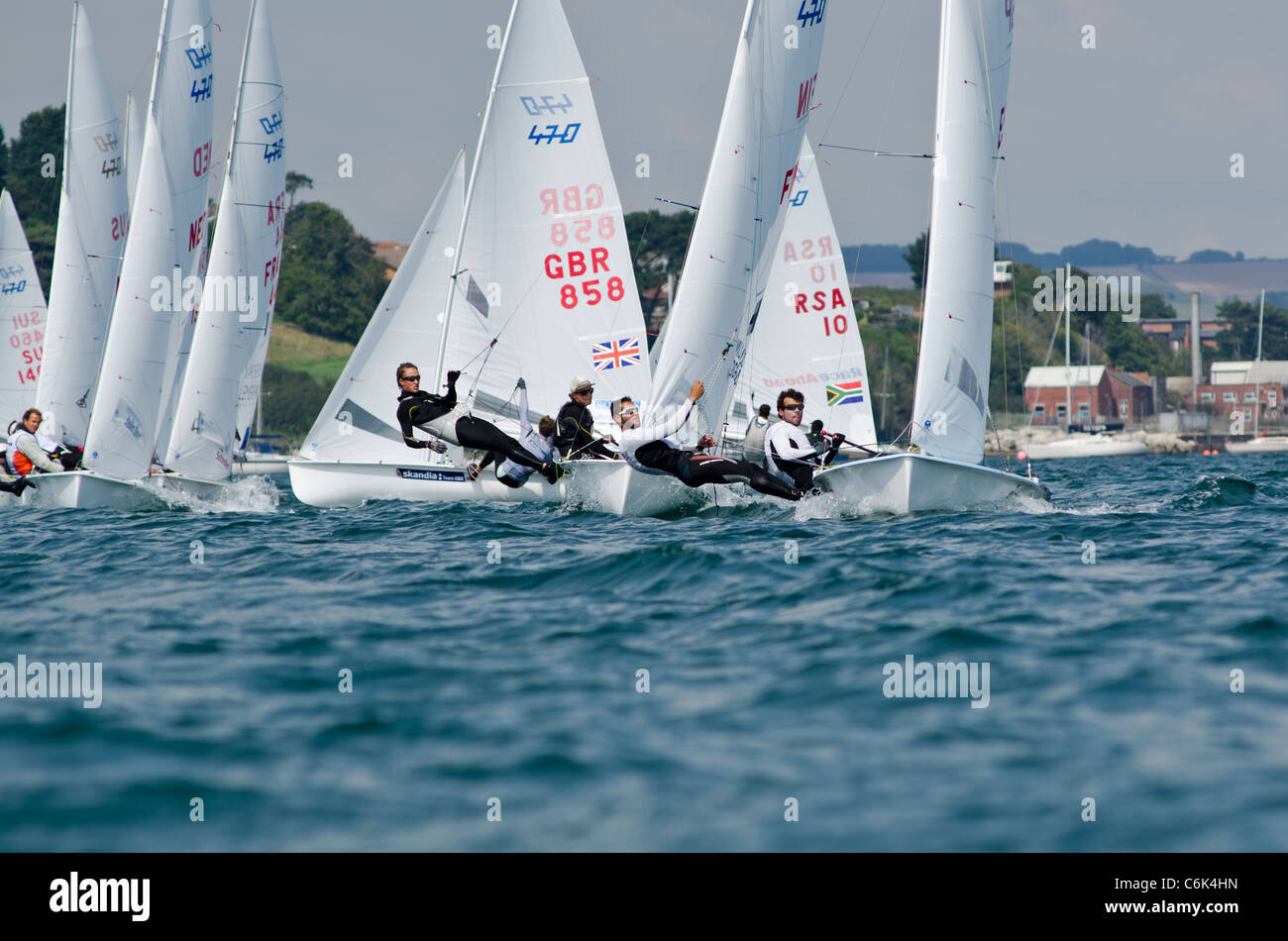 470 sailing hi-res stock photography and images - Alamy