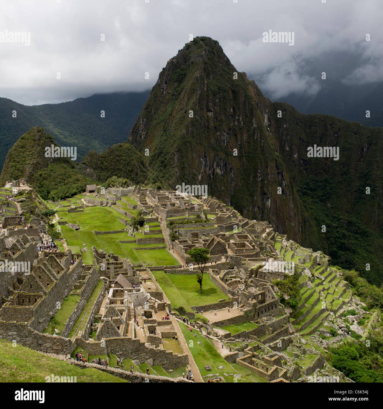 Ruins of The Lost City of The Incas, Machu Picchu, Cusco Region, Peru ...