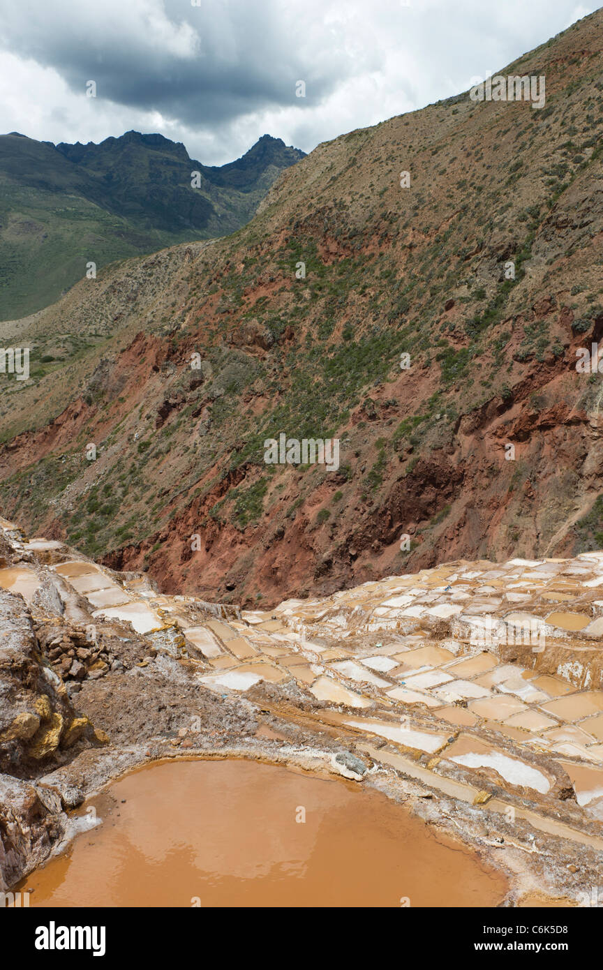Peru maras saltwork hi-res stock photography and images - Alamy